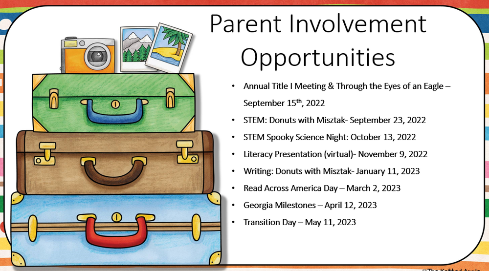 Parent Involvement Opportunities | Emerson Elementary School