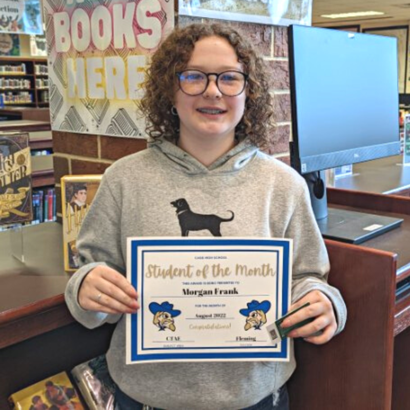 Congrats to our Colonels of the Month for August 2022! | Cass High School