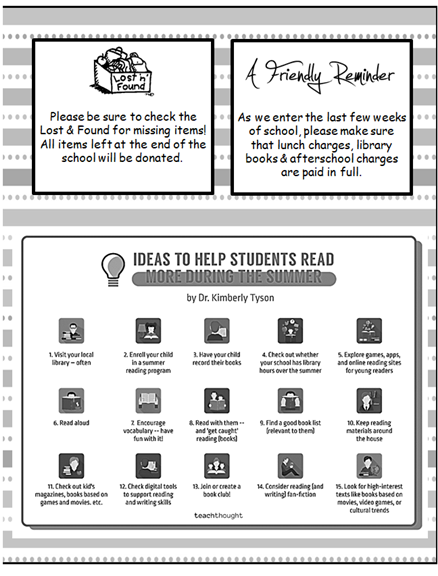 May Newsletter | Mission Road Elementary School